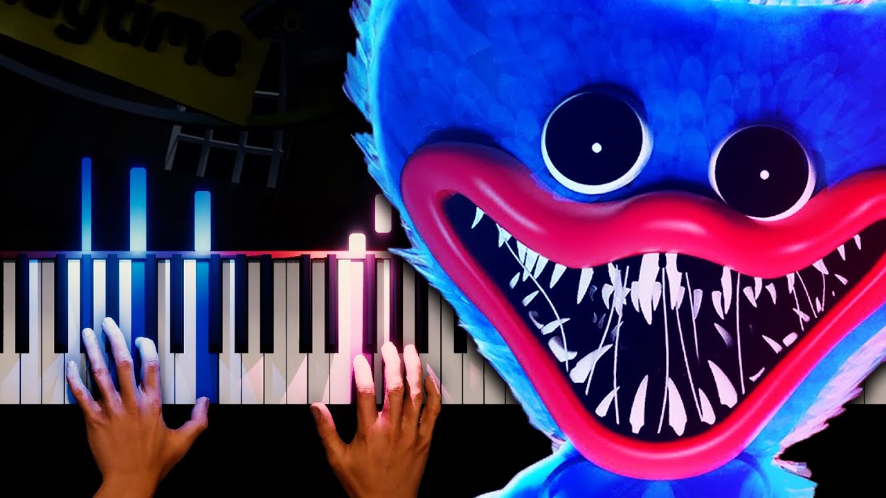 Poppy Playtime - Poppy Lullaby Piano tutorial | PVisualiano - YouTube
