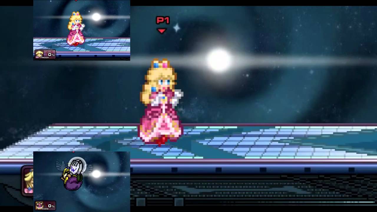 Super Smash Flash 2 - Princess Peach has a Sparta Remix - YouTube