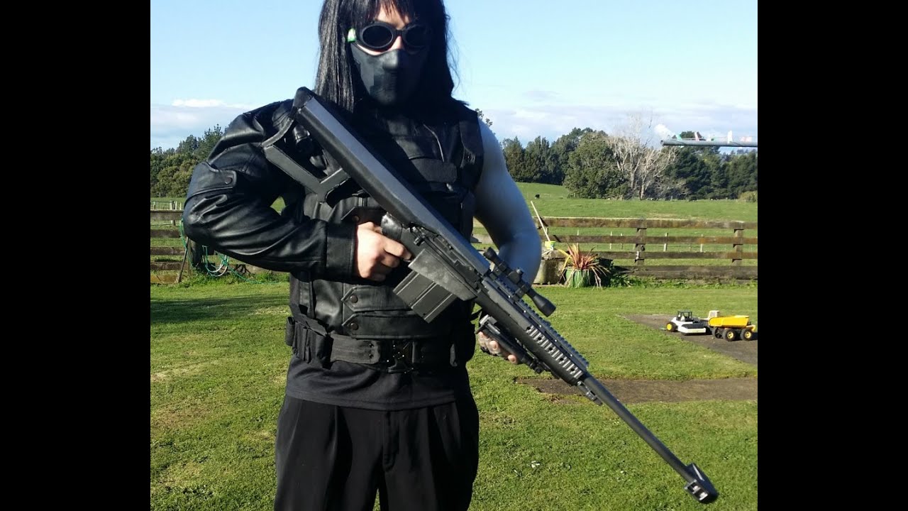 how to build a Barret M107 Sniper Rifle bb gun - YouTube