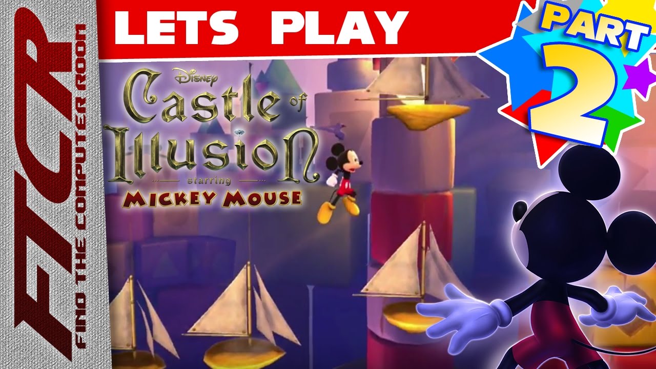'Castle of Illusion HD' Let's Play: Part 2 - "Mickey Mouse's Play ...