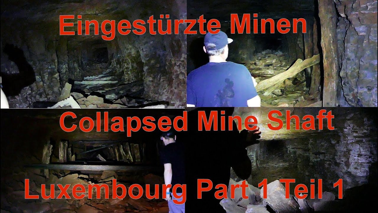 Eingestürzte Minen Teil 1 / Part 1 Collapsed Mine Shaft Urbex Europe💀 ...