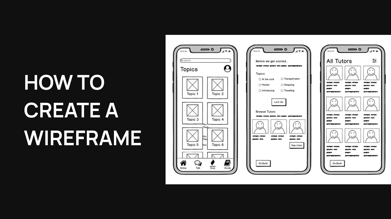 How to Create a Wireframe - YouTube