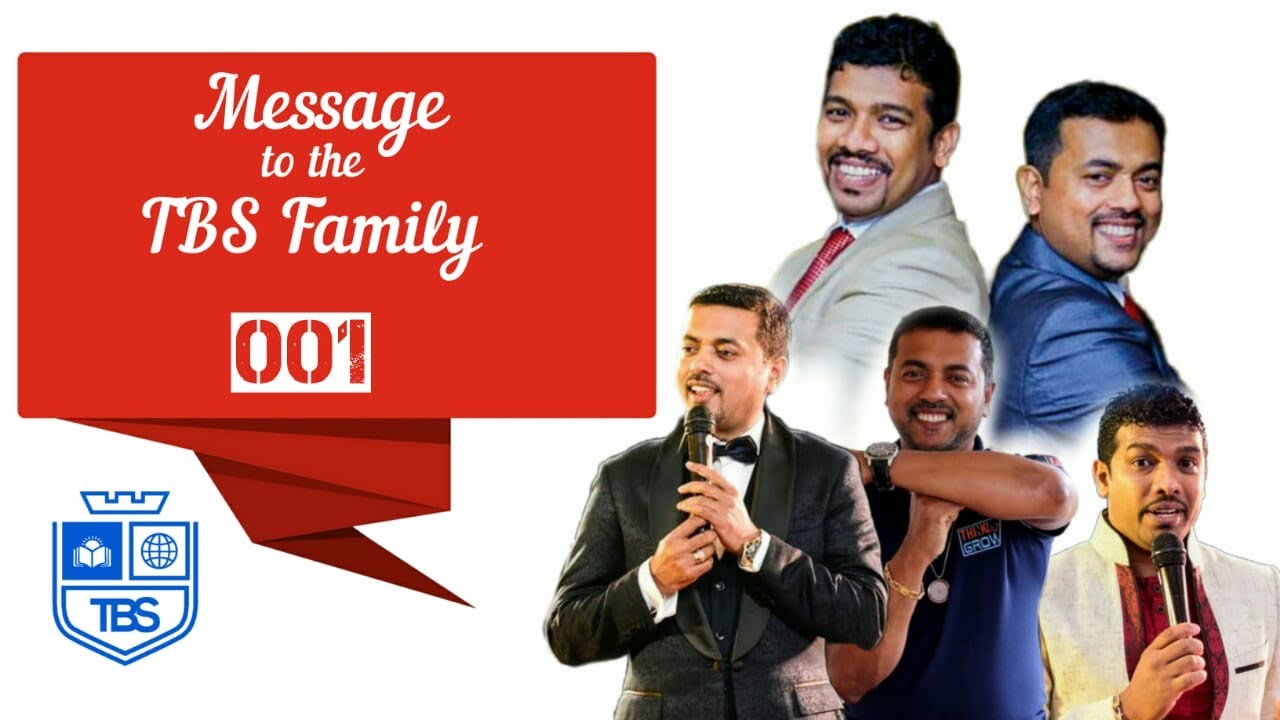 Message from the Hearts of TBS Family 001 - YouTube