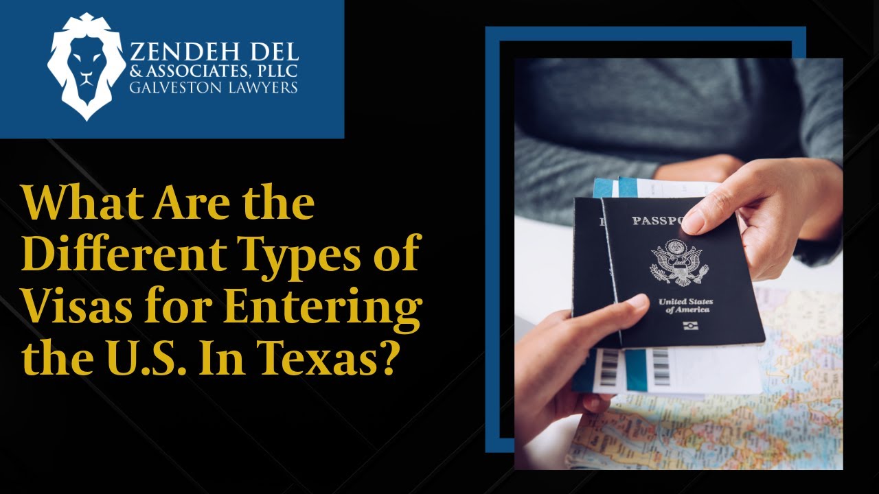 What Are the Different Types of Visas for Entering the U.S. In Texas ...
