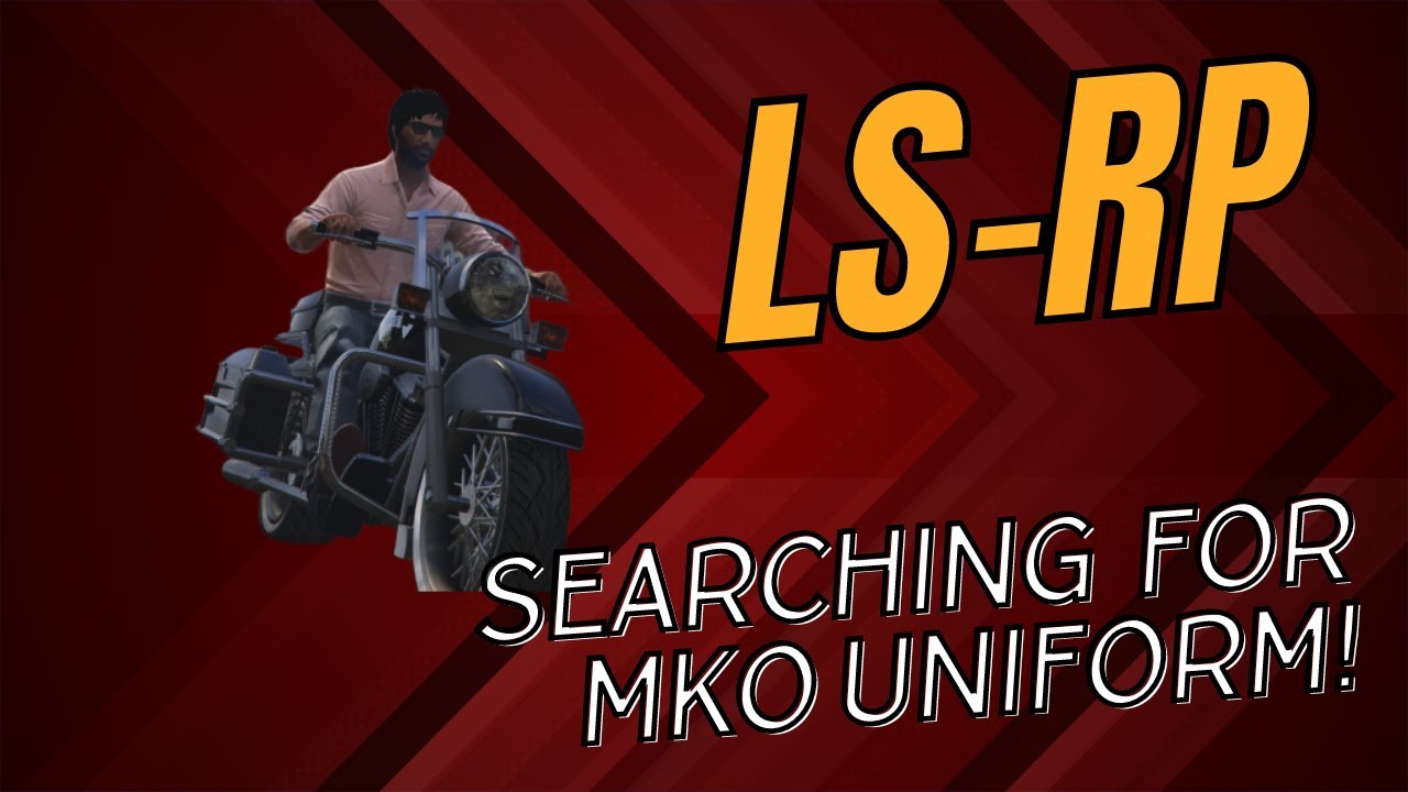 [LS-RP] Cruising around Los Santos in search of MKO's uniform ...