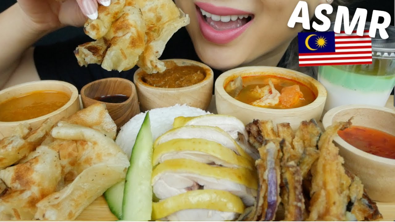 Malaysian Feast *Rendang Beef Curry, Hainan Chicken, Roti Canai & Tom ...