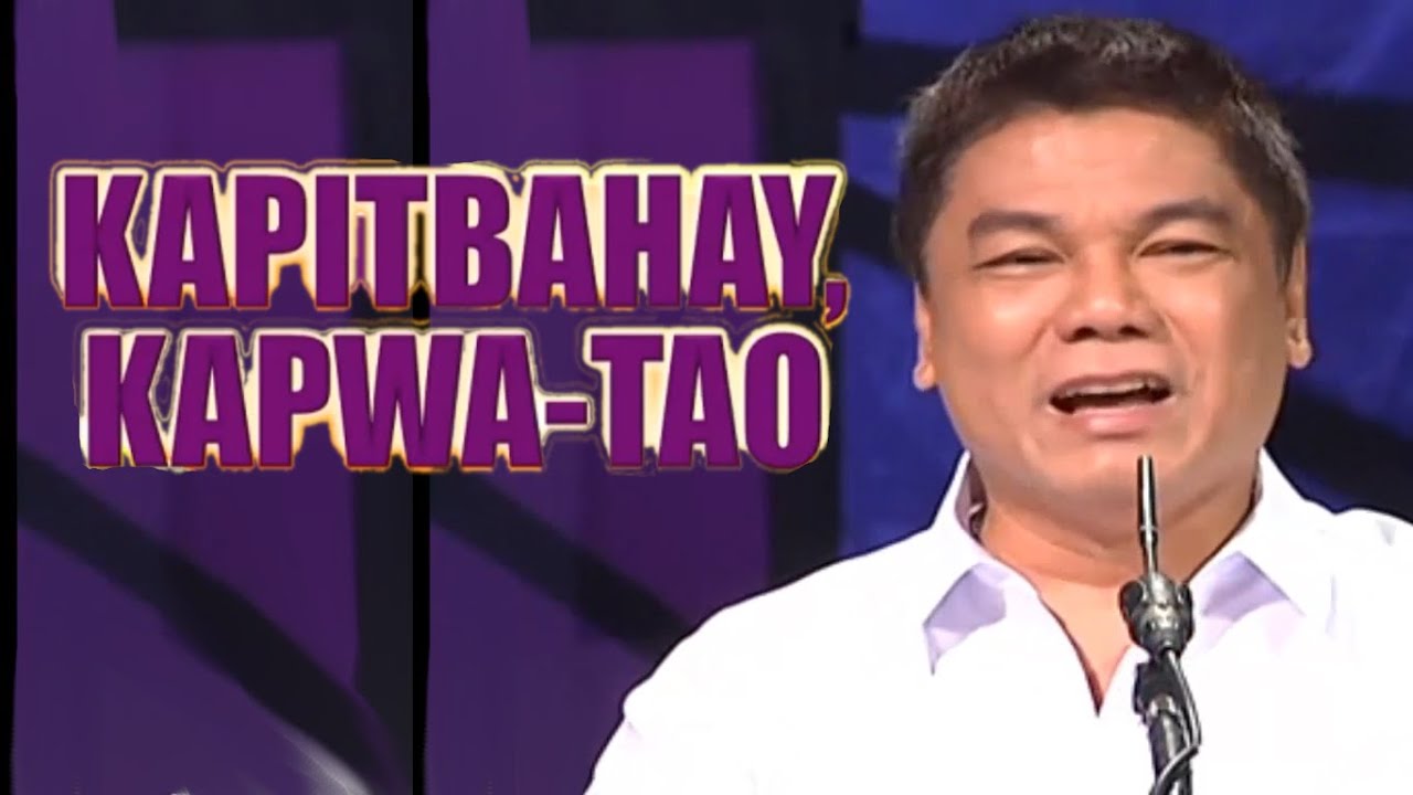 KAPIT BAHAY KAPWA TAO - YouTube