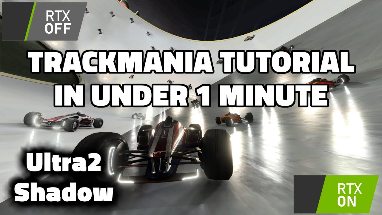 how to GET ULTRA2 SHADOW CALCULATION in TRACKMANIA | Trackmania Tutorials #4 in under 1Minute ...