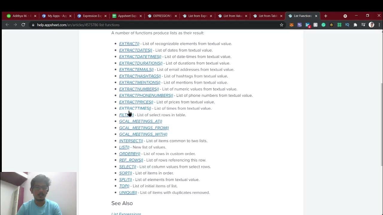 How to use SPLIT() Function in Appsheet | LIST Expressions in Appsheet | Appsheet Expressions ...