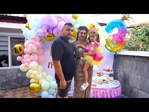 Leyla prensesim'in 3'cü yaş doğum günü