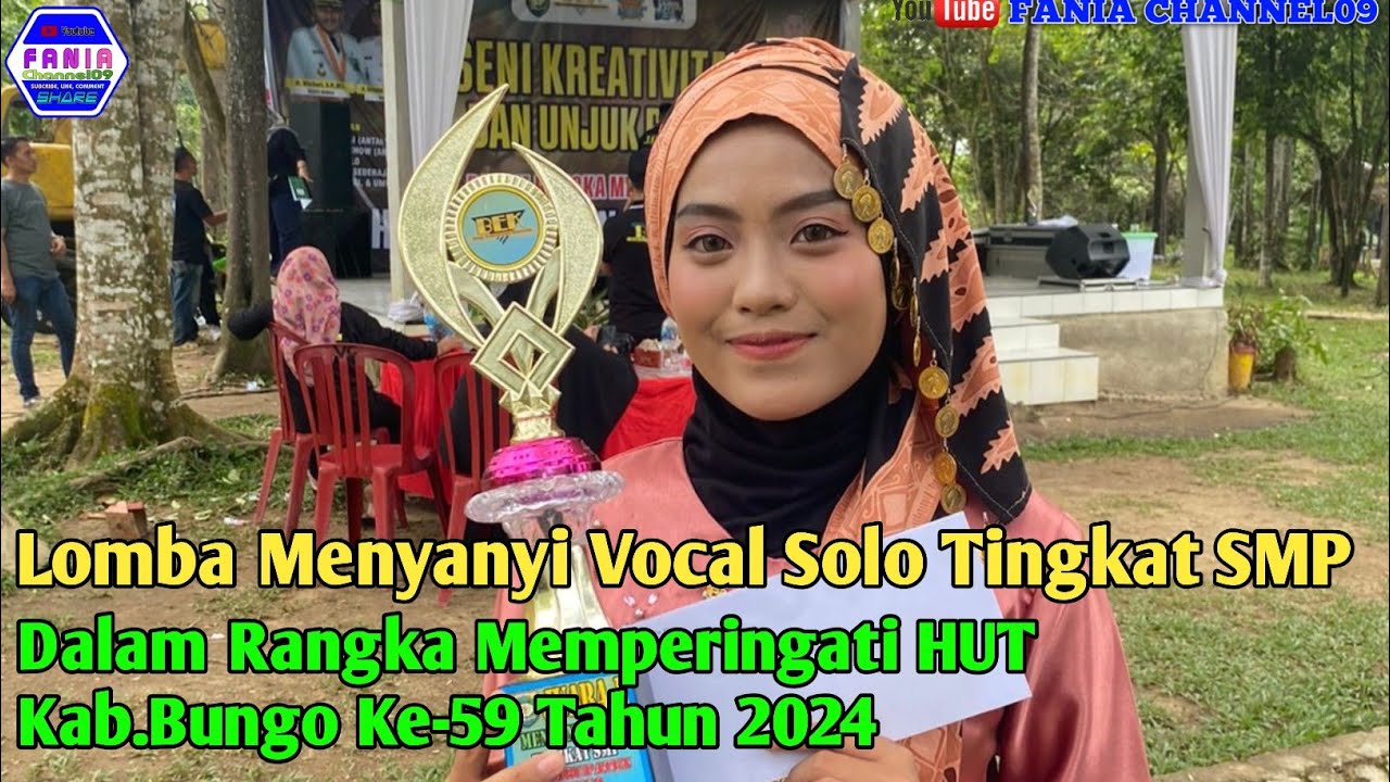 Lomba Menyanyi Vocal Solo Tingkat SMP Dalam Rangka Memperingati HUT ...