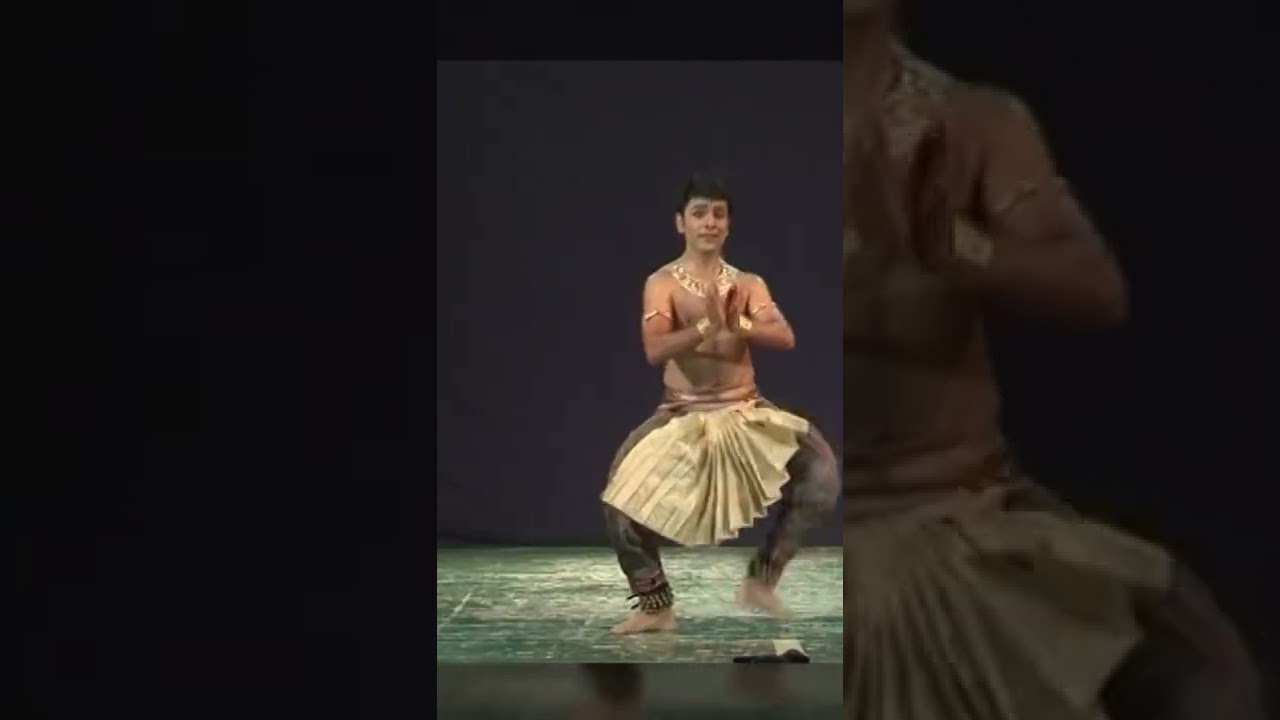 Slithering Rhythm 🎶 #snake #bhujanga #bharatanatayam # ...