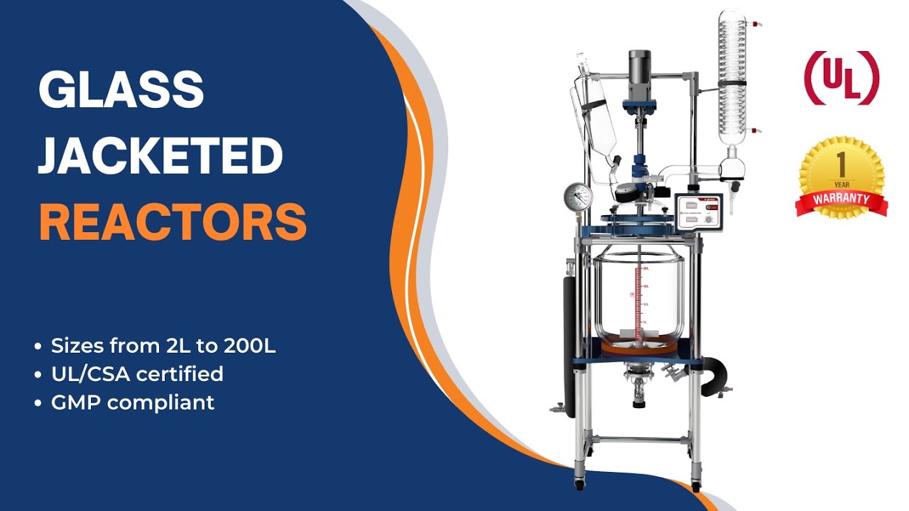 Glass Jacketed Reactors Quick Overview - YouTube