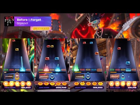 "Before I Forget" Slipknot | Fortnite Festival All Instruments Flawless ...