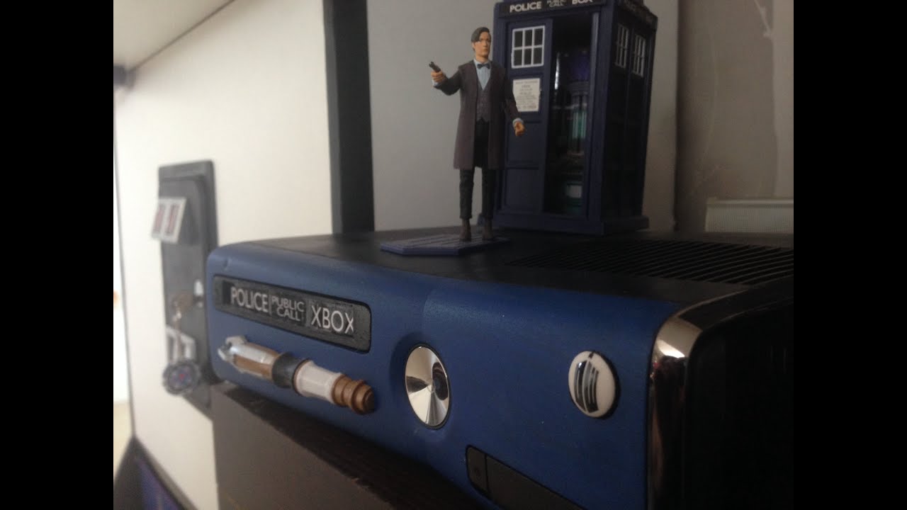 Xbox 360 Doctor Who édition - "tardi'xbox" - YouTube
