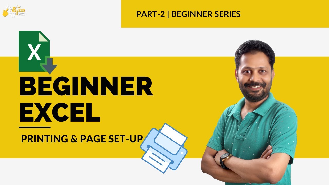 CA AMIT JAIN| Beginner in Excel? Basic Excel Series: Video 5 Printing & Page Set up#excel # ...