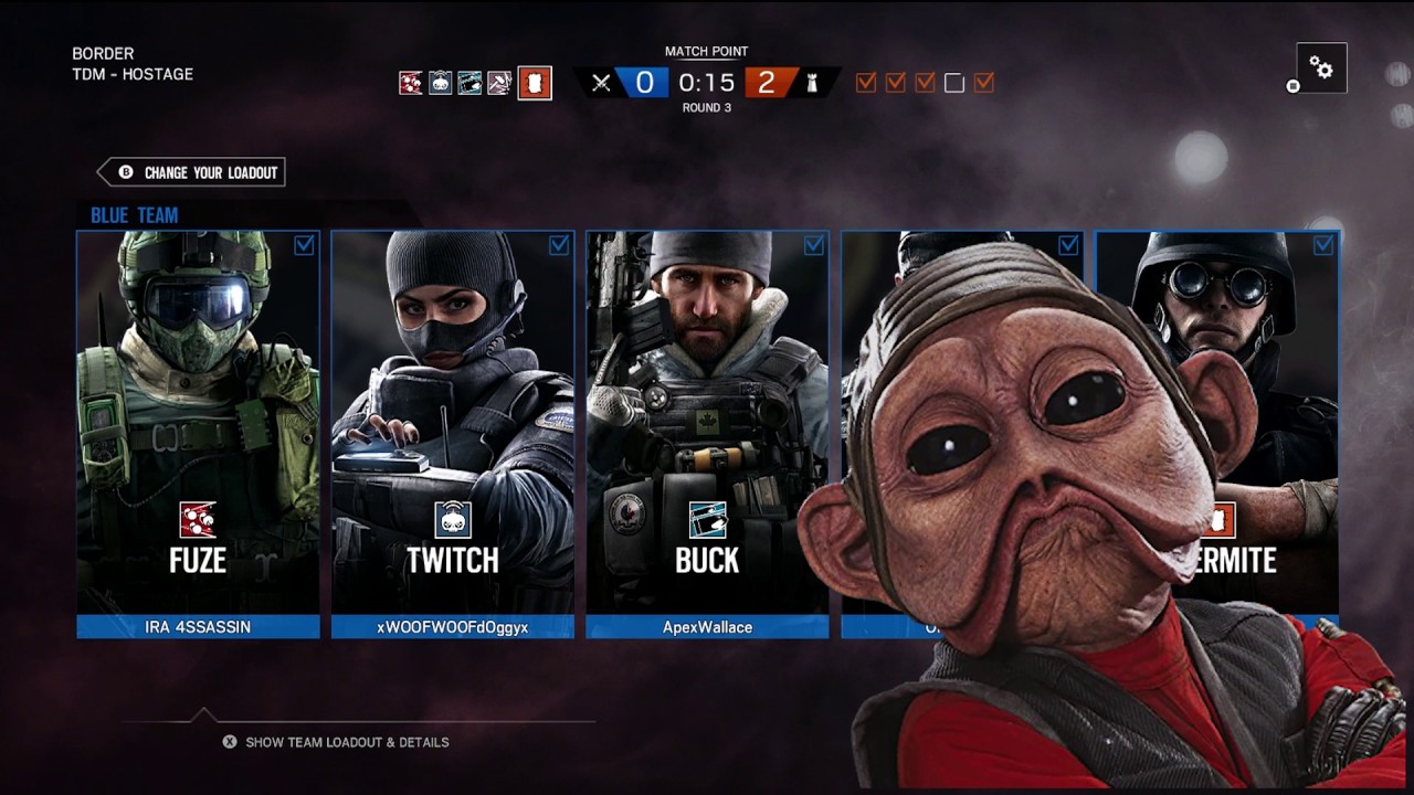 a rainbow six video - Mega Nuts yells at Bayle, he yells at Justin ...