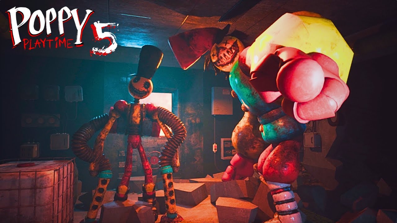 Poppy Playtime: Chapter 5 - SMACKSHAFT's Jumpscare (Lemon Squad ...