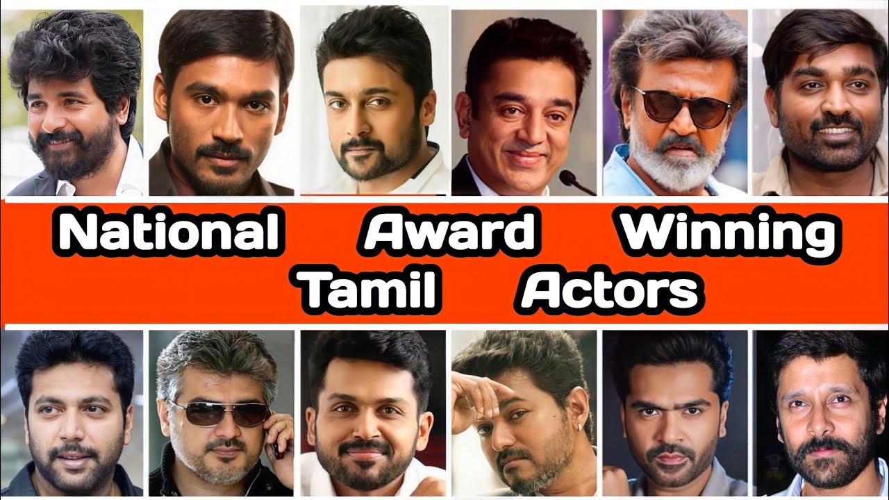 National Award Winning Tamil Actors [Video -21] - YouTube