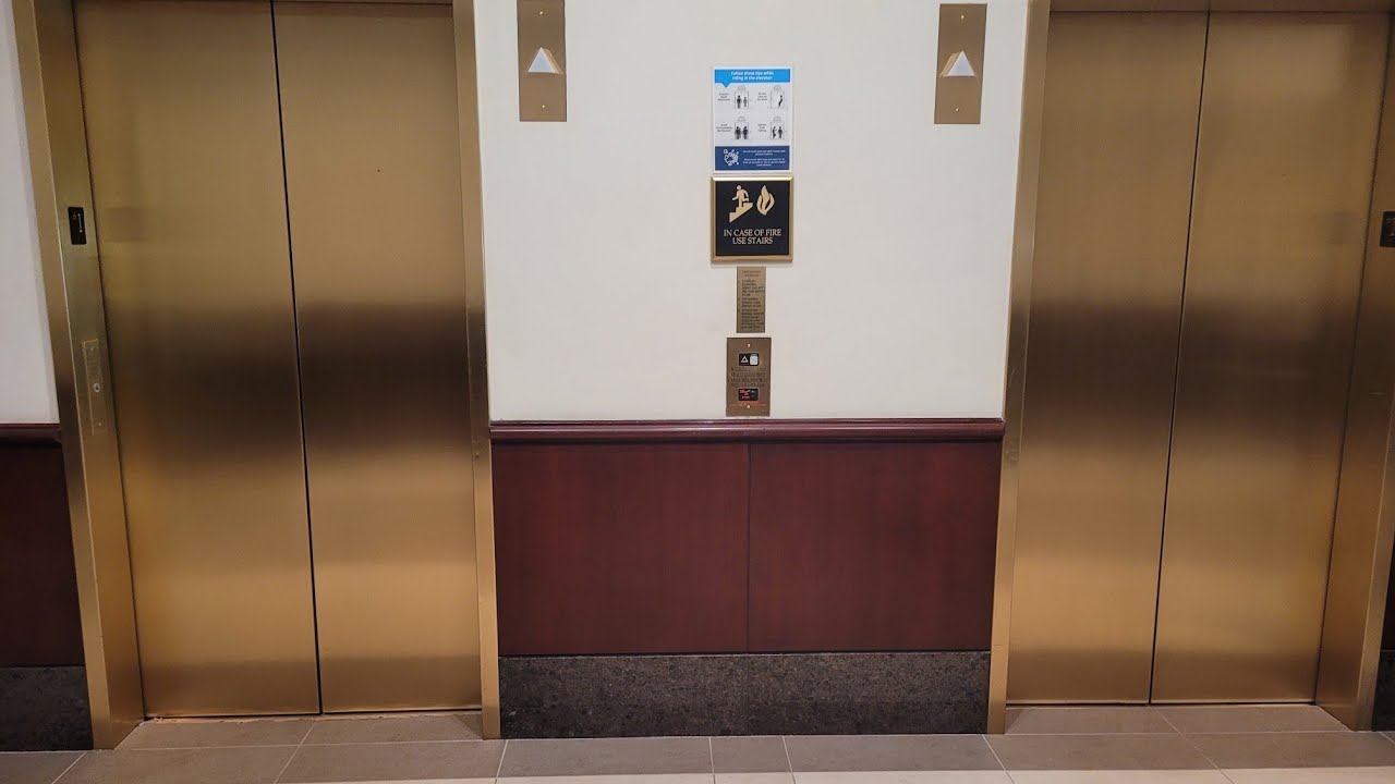 [EL] 2 2001 Schindler MT "700A" Traction Elevators at Alexander ...