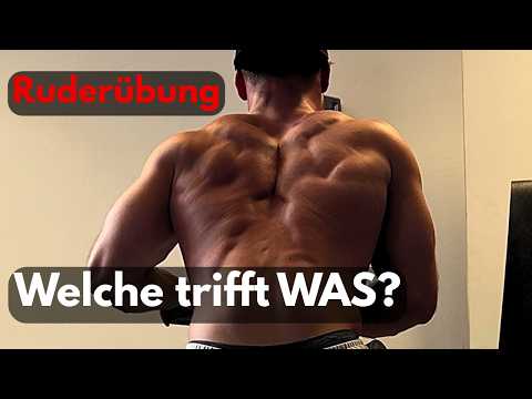 Alle Ruder-Varianten einfach erklärt | Welcher Muskel trifft was?