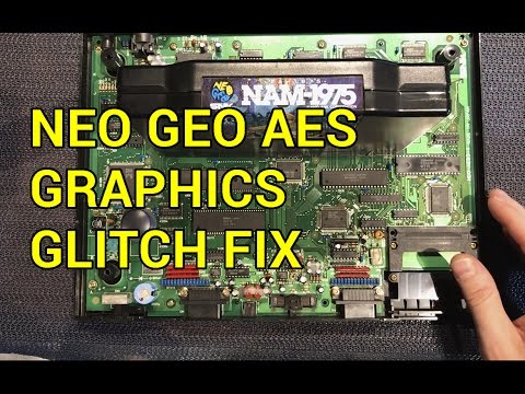Neo Geo AES Repair Graphic Glitches - YouTube - YouTube