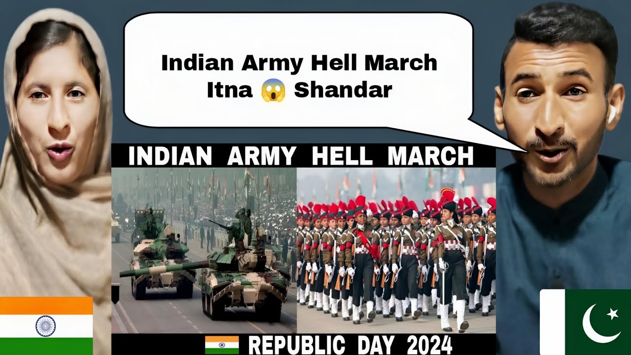 Reacting To Indian Army's Powerful Hell March On India's Republic Day ...