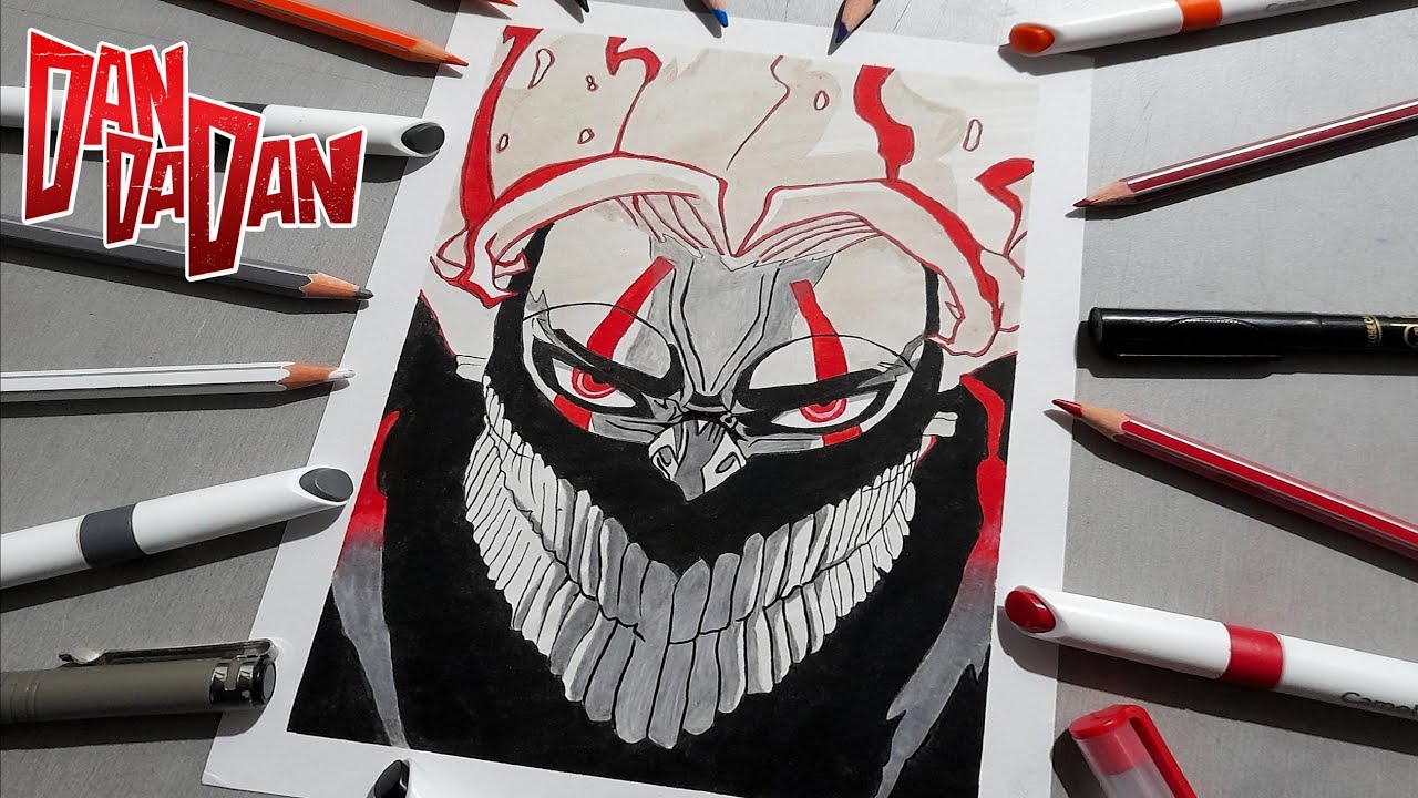 Drawing Okarun from Dan Da Dan | Easy to draw Ken Takakura step by step ...