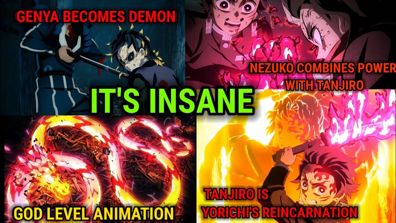 DEMON SLAYER IS GETTING INSANE || TANJIRO DEFEATED UNPPER FOUR || DEMON ...