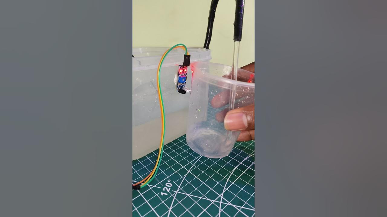 AUTOMATIC WATER DISPENSER USING IR SENSOR ARDUINO GSN CREATIONS #shorts ...
