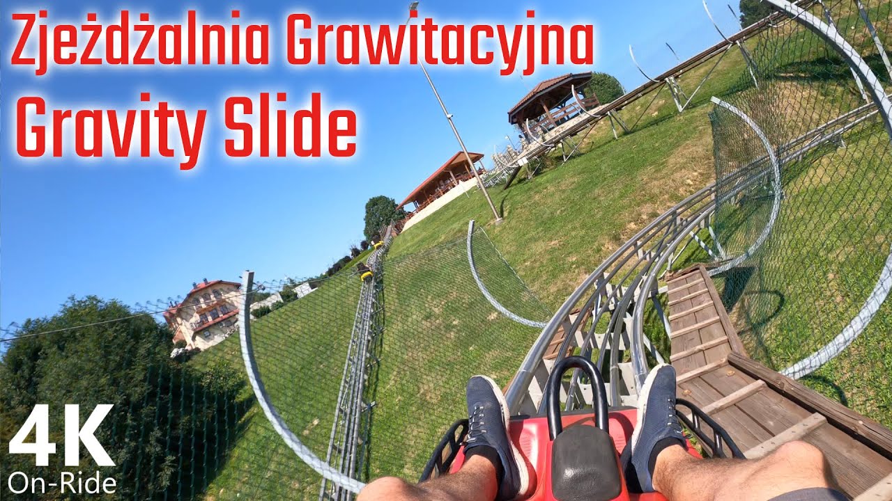Gravity Slide / Zjeżdżalnia Grawitacyjna - 4K On-Ride - Wiegand Alpine ...
