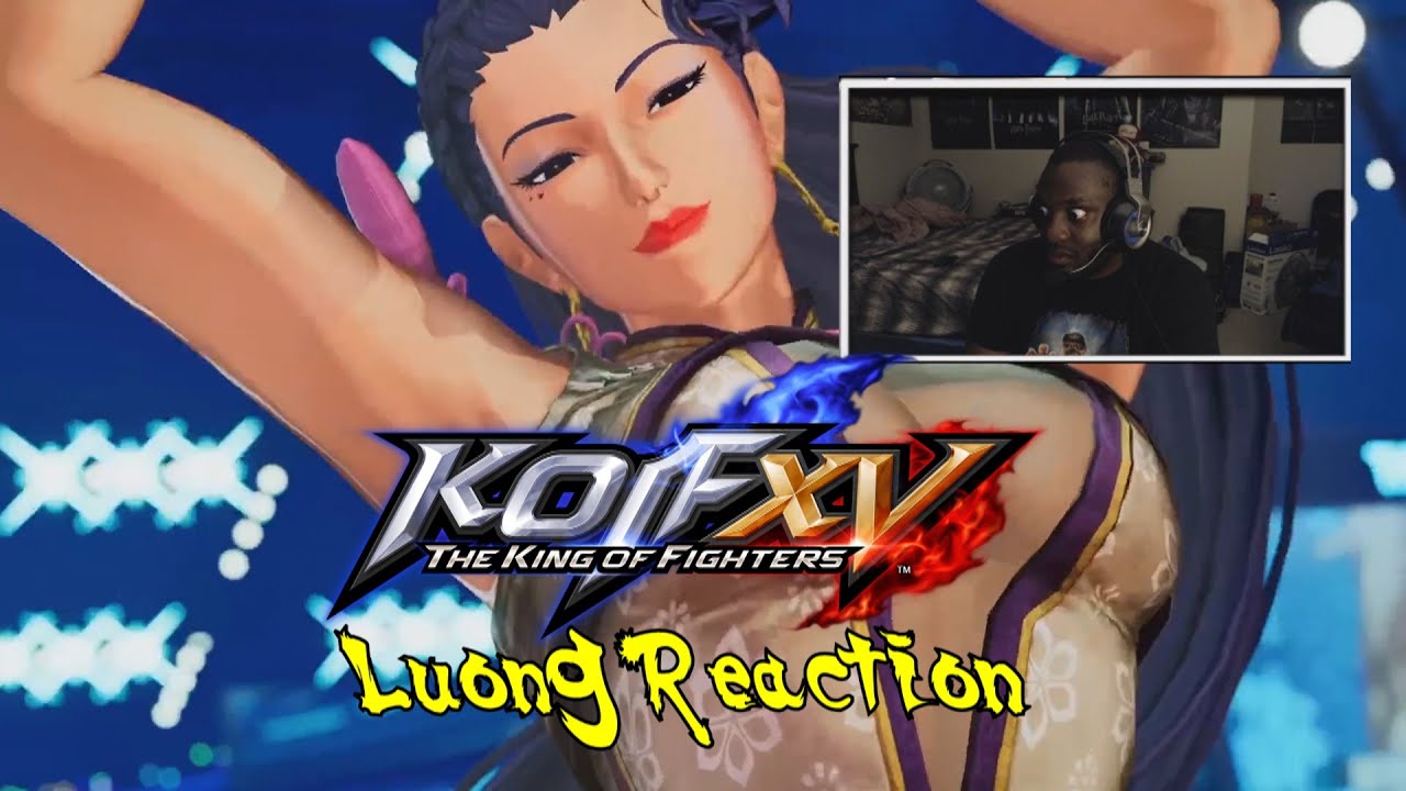 TheDarkAce REACTS: KOF XV Luong Reveal Trailer - YouTube