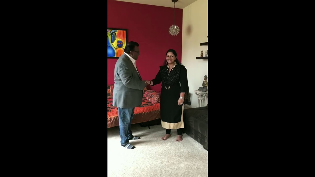 Dhanya Vani Rao shows her support to Sunil Sivaraman for Troy city ...