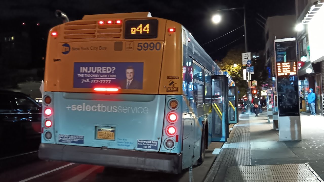 MTA: Q44-SBS On-board (2017 New Flyer XD60 5990) | October 15, 2023 ...