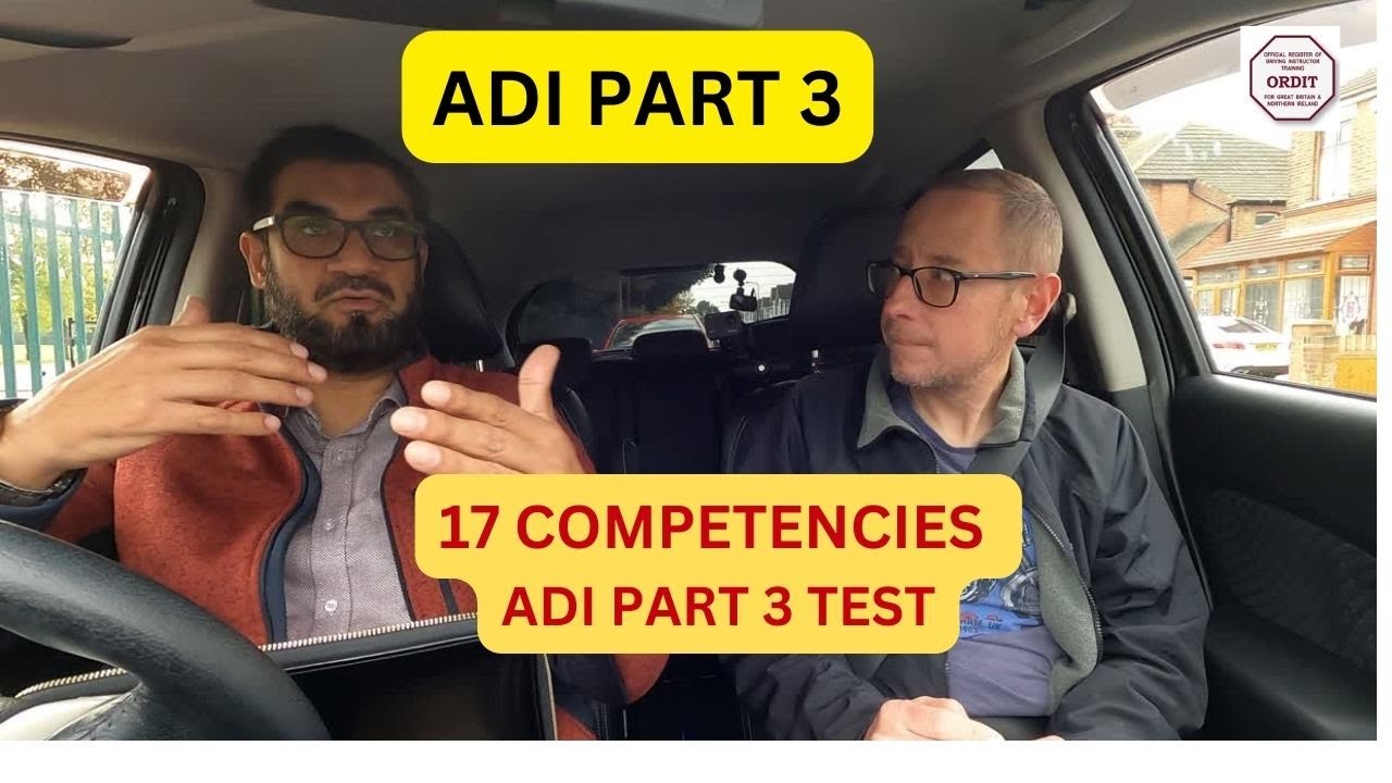 Part 3 ADI Test | 17 Competencies| ADI Part 3 Training ...