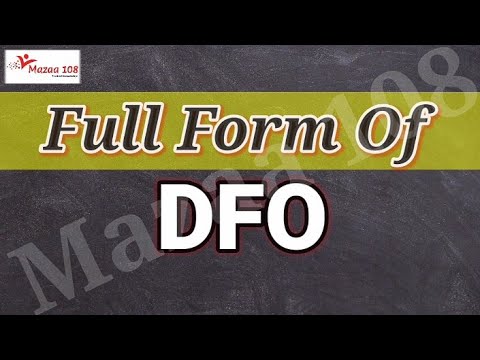 full form of DFO | DFO full form | full form DFO | DFO Means | DFO ...