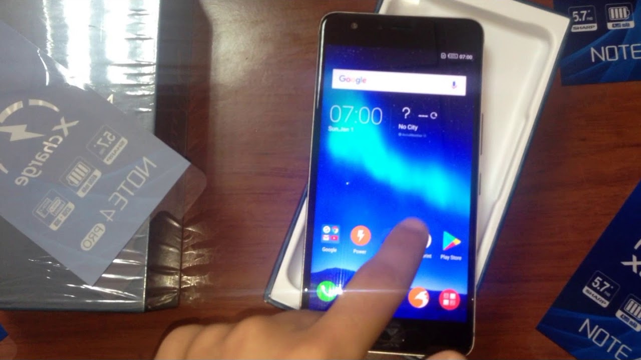 Infinix Note 4 Pro X571 Unboxing and First Impressions - YouTube
