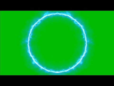 Green Screen Effect Neon Ring Lighting Animation HD video - YouTube