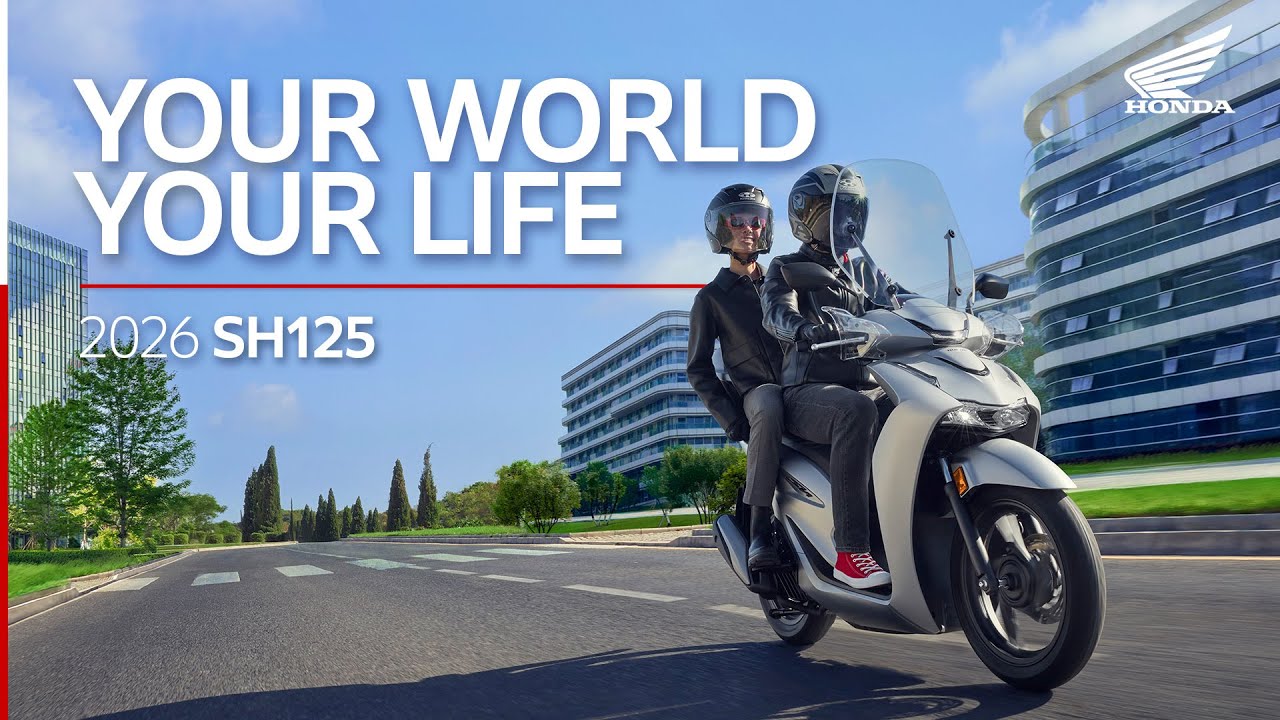 2026 SH125 | Scooter | Honda Motorcycles - YouTube