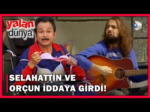 Selahattin Ve Orçun İddiaya Girdi! - Yalan Dünya 49.Bölüm