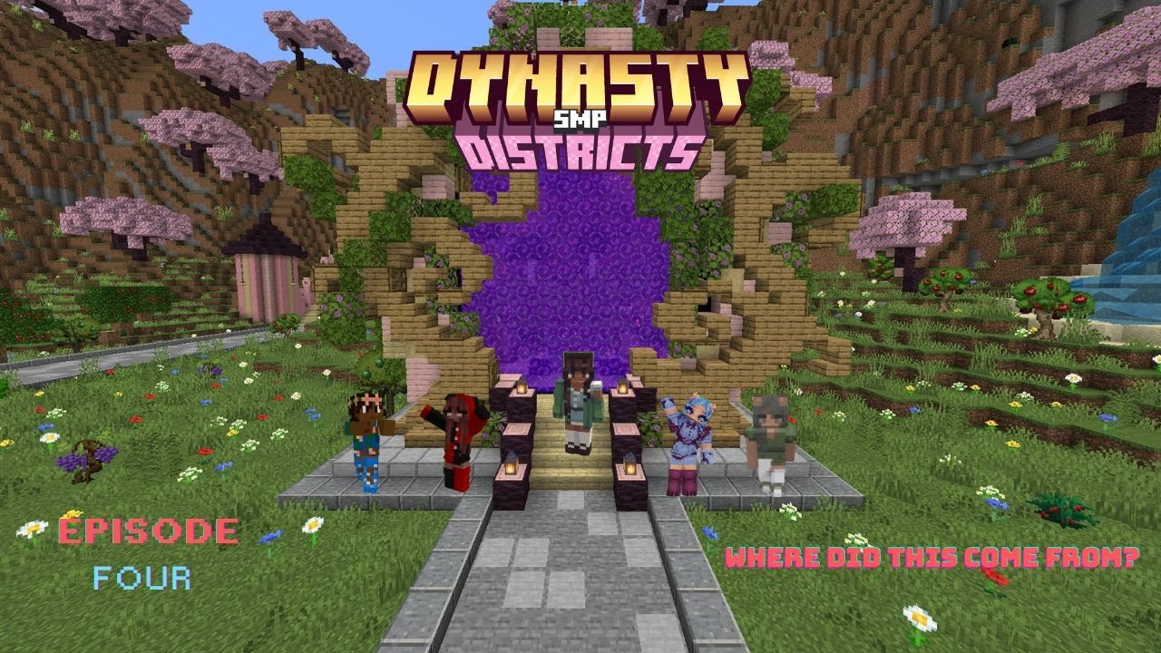THE NETHER!? Part 1: Dynasty Districts Smp - YouTube