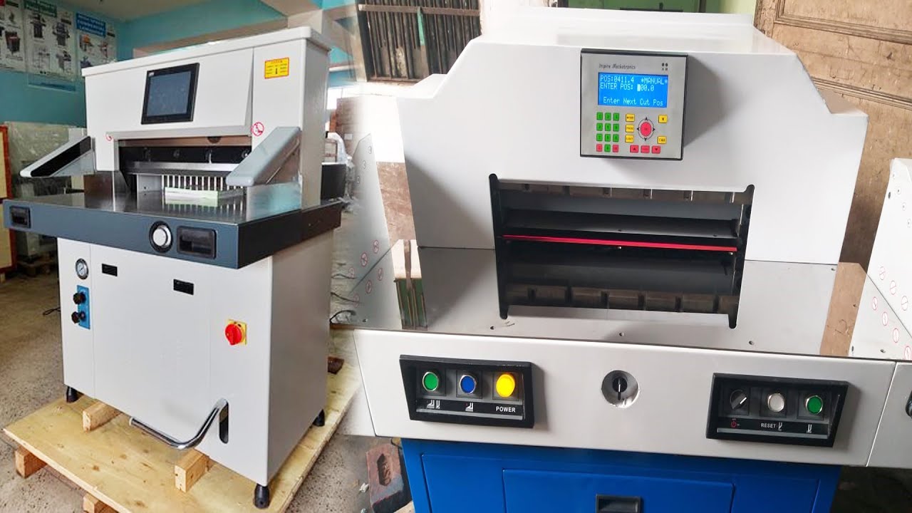 Small Programmable Paper Cutting Machine | Paper Cutting Machine Price ...