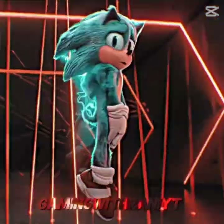 Sonic dodges lasers - YouTube
