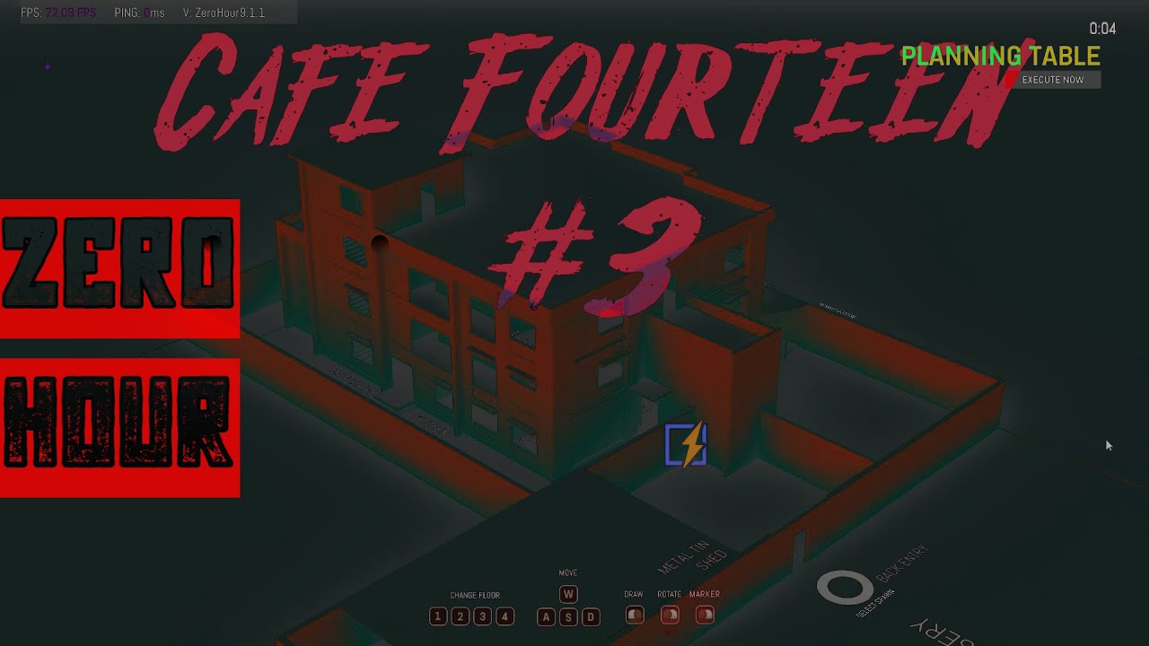 Zero Hour | Solo Co-Op mission 3 - Cafe Fourteen | Let's play ...