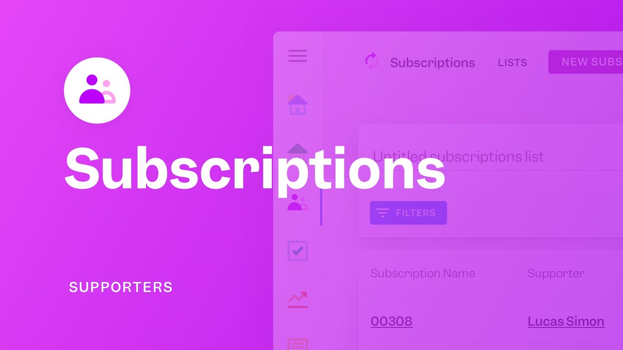 Supporters | Subscriptions | Lesson 05 - YouTube