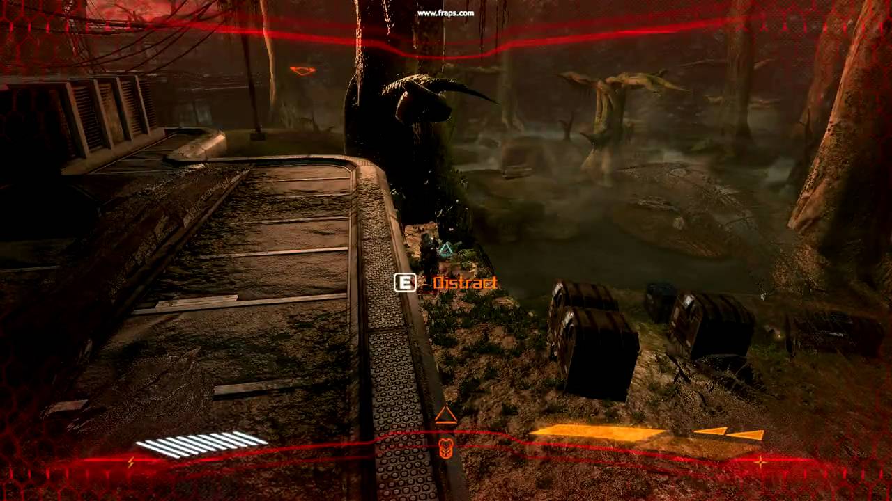 Aliens Vs Predator Brutal Marine Kill - YouTube