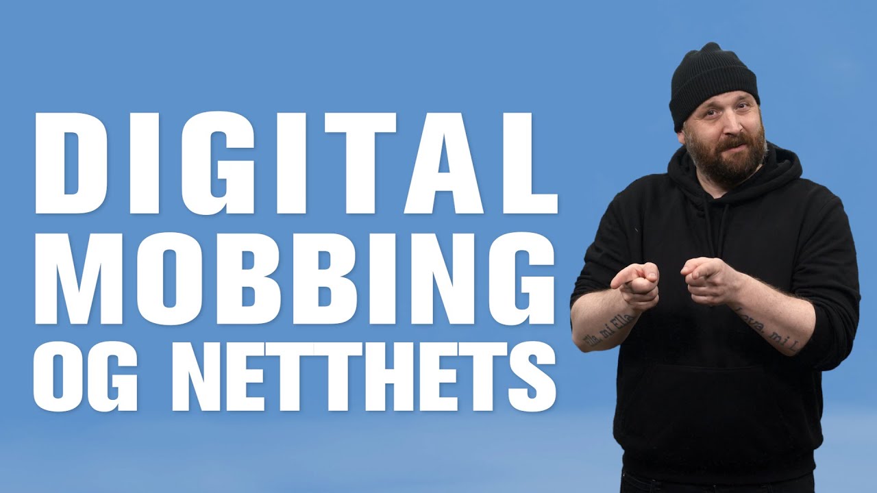 Nettvett for seniorer: Digital mobbing og netthets - YouTube