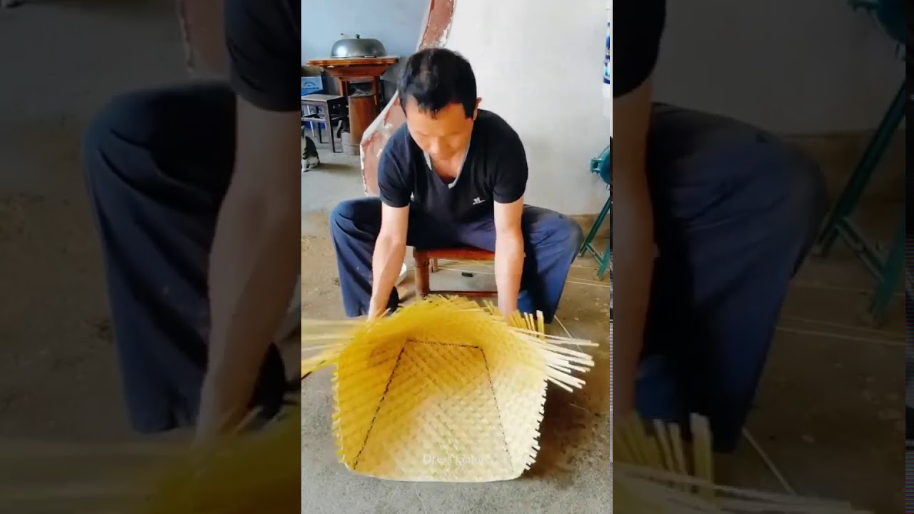 Ancient Handmade of Making Bamboo Crafts - Incredible Bamboo ...