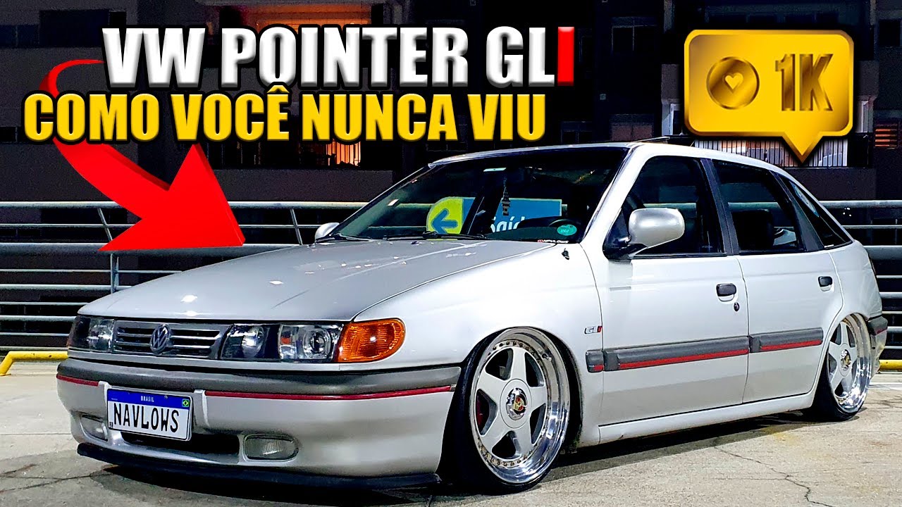 VW POINTER GLI SUSPENSÃO A AR - ESPECIAL 1K - YouTube