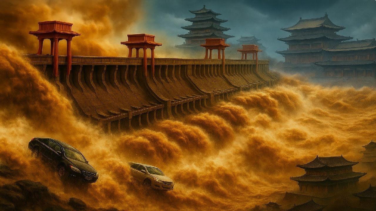 Yellow River overflows – millions at risk - YouTube